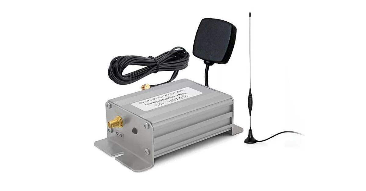 Pack GPS Booster : Répéteur GPS + 2 antennes