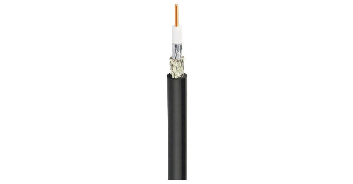 HF 195 PVC : Câble coaxial à très faible perte